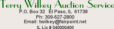 Terry Wilkey Auction Service